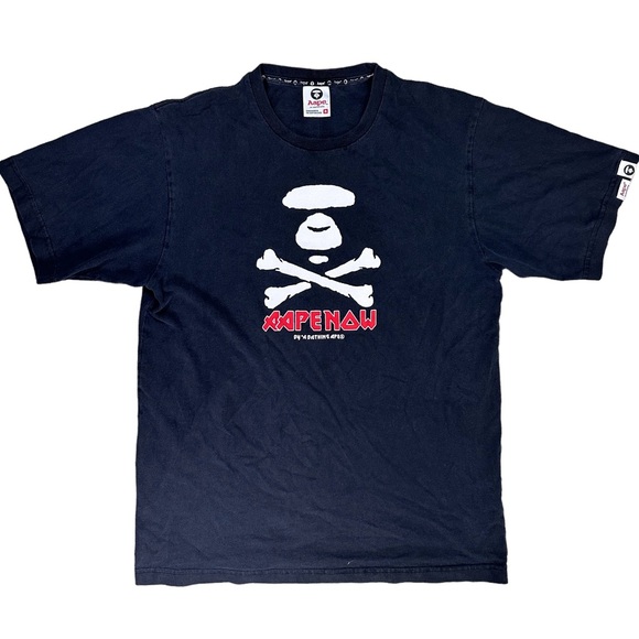 A Bathing Ape | Tops | Vintage Bape Bathing Ape Aape Unvs T Shirt Xl ...
